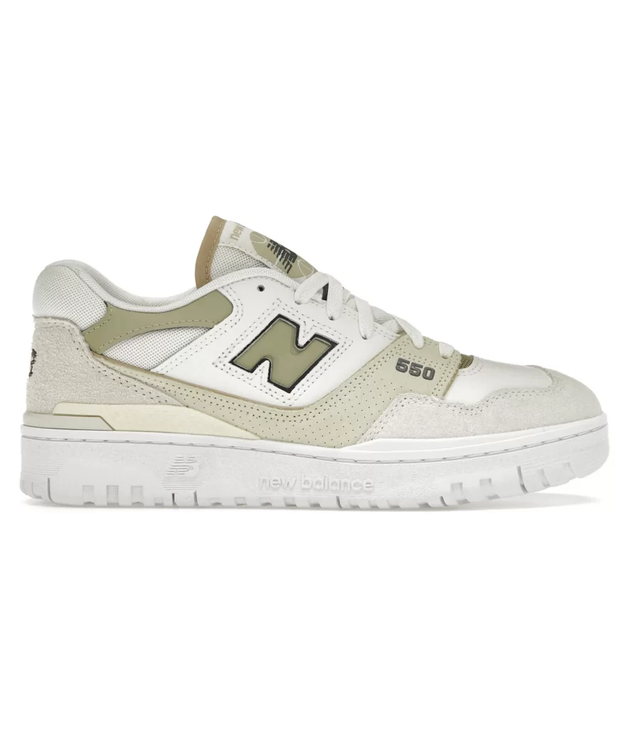New Balance 550 Sea Salt Olive - Sneak Freaks LTD
